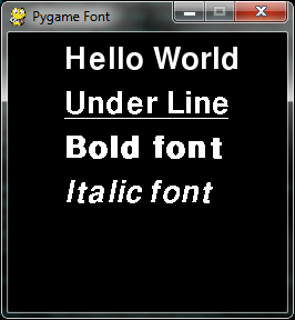 { Vineethkumar's Blog }: Pygame Tutorial 1