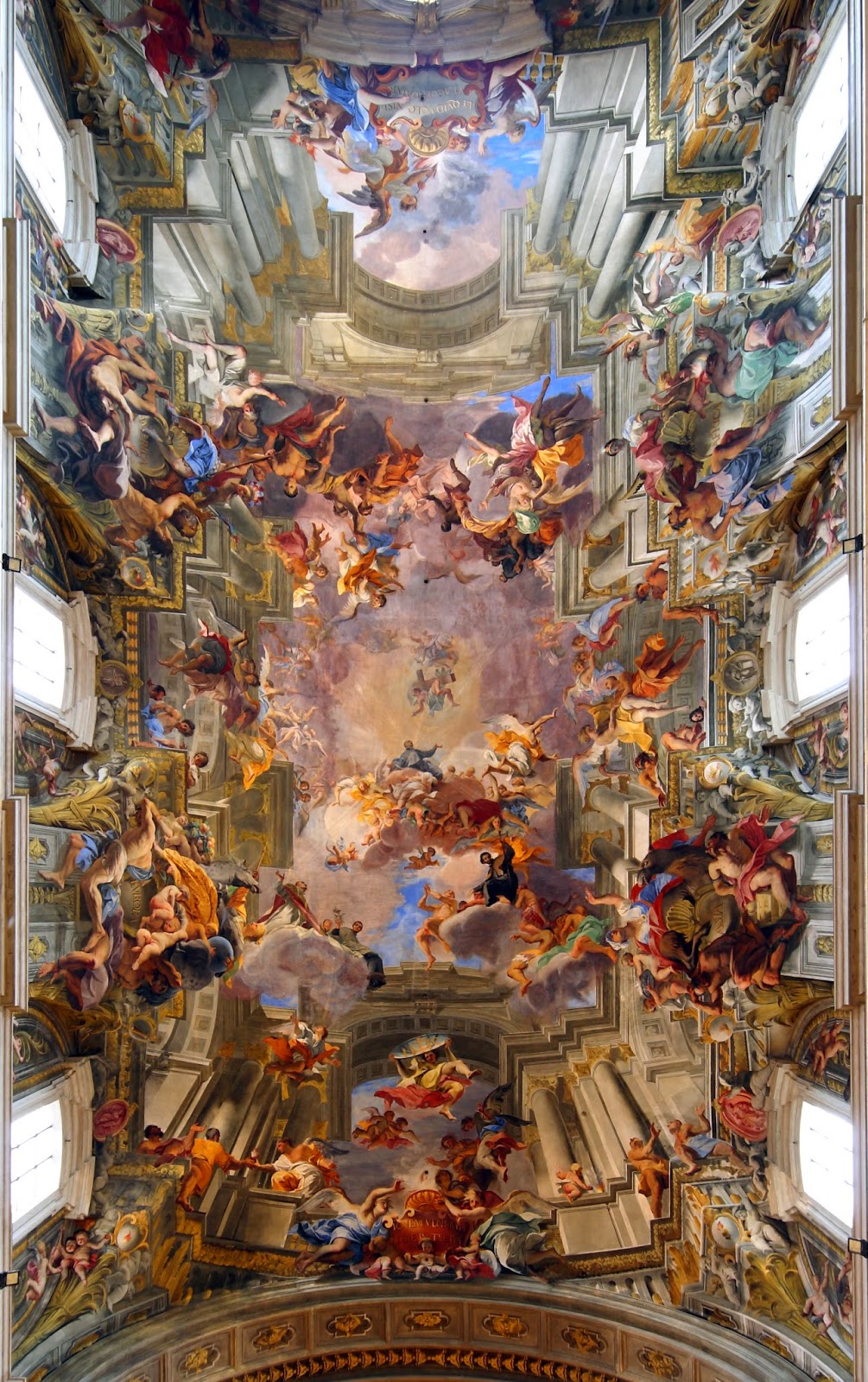 Andrea Pozzo: The Apotheosis of Saint Ignatius (1685–1694)