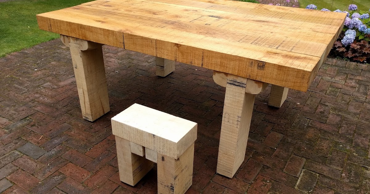 DiscoverThat - Journal: Chunky garden table