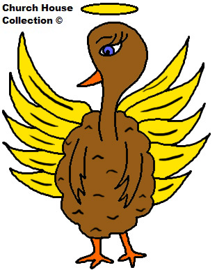 Church House Collection Blog: Angel Turkey Clipart