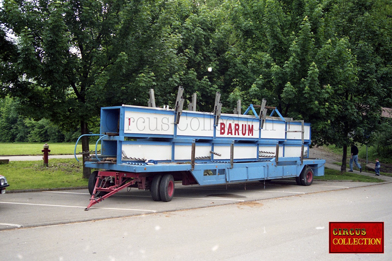 Circus -Collection: Circus Barum de Gerd Siemoneit 1991, les installations