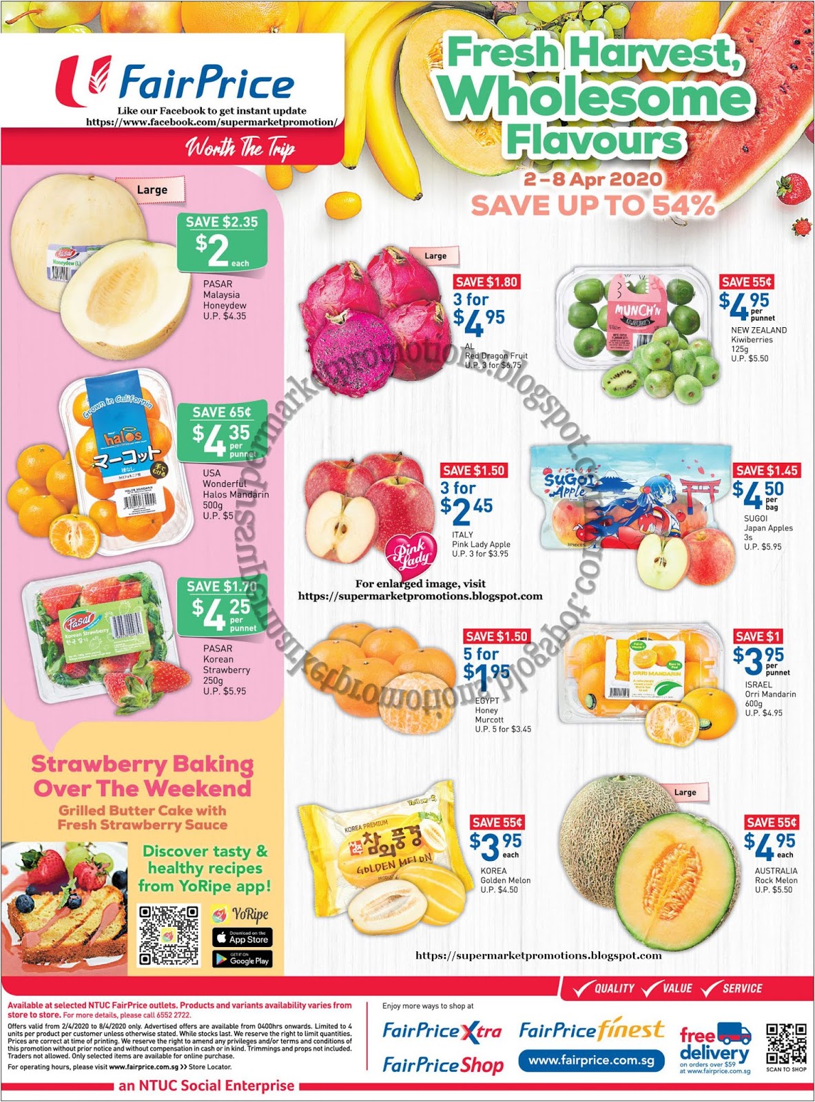 NTUC FairPrice Fresh Harvest Promotion 02 - 08 April 2020 ~ Supermarket ...