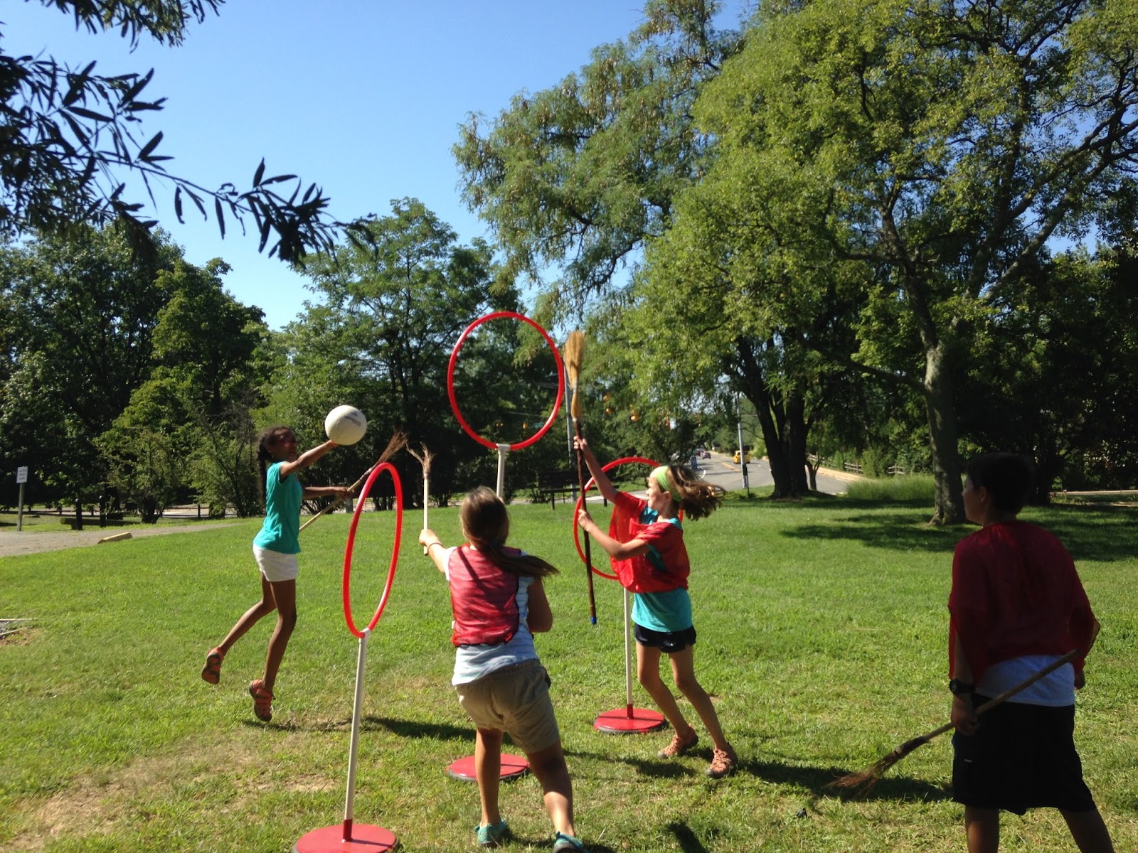 The LibrariYAn: Harry Potter Camp: Quidditch