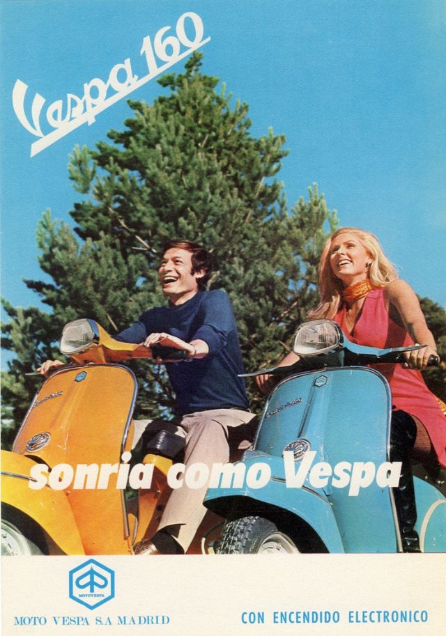 32 Interesting Vintage Vespa Ads Around the World From Between the ...