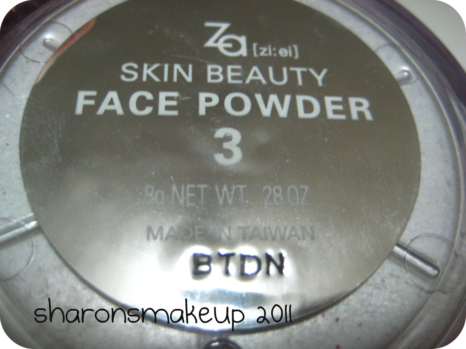 Sharon's Nails: Face Powder: ZA Face Powder