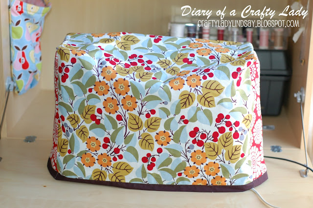 Diary of a Crafty Lady: Sewing Machine Cover