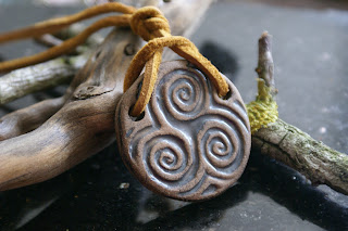 Lion Heart: Magickal Clay Pendant