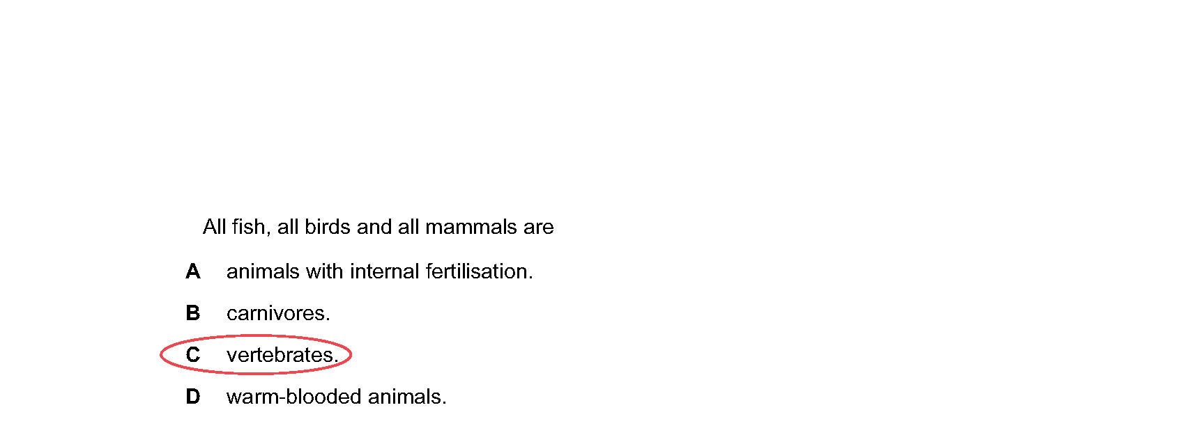 Characteristic and Classification of Living Organisms Paper 2 Solved ...