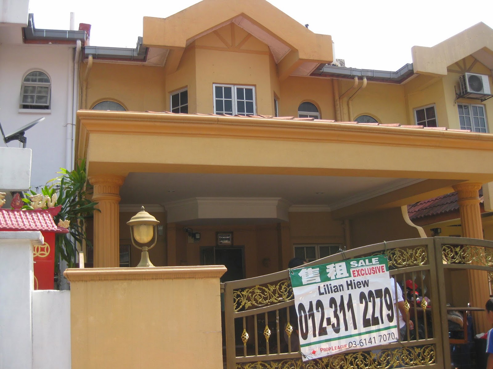 Kota Damansara, Section 6. 2 storey link house for sale: Kota Damansara ...