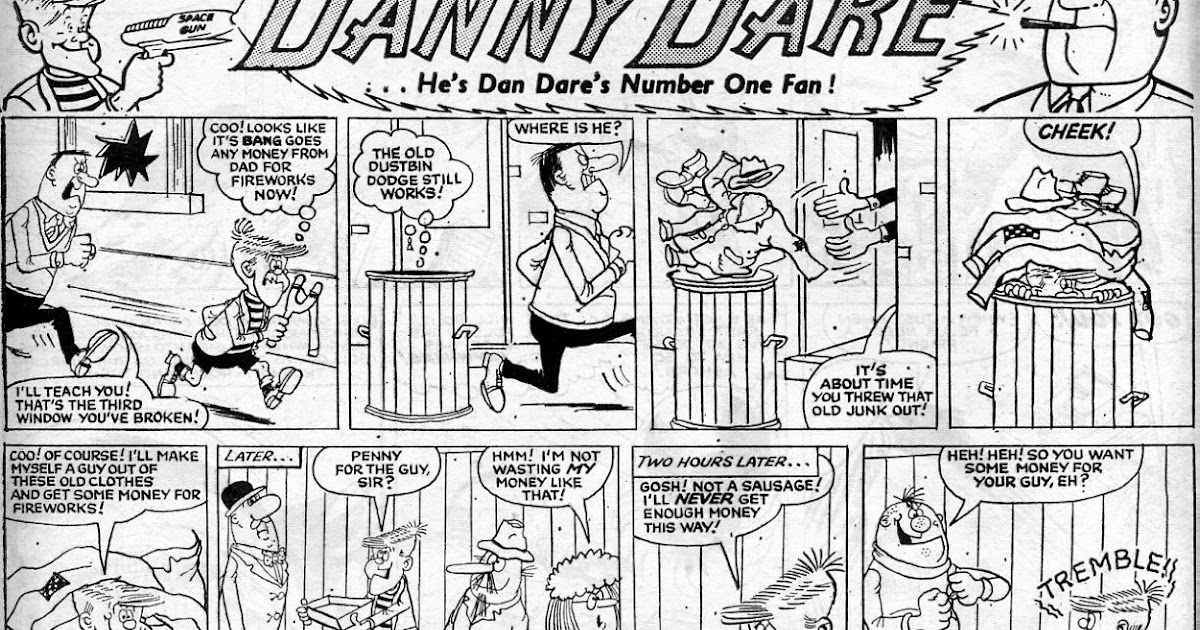 CRIVENS! COMICS & STUFF!: DANNY DARE 'BLASTS OFF'...