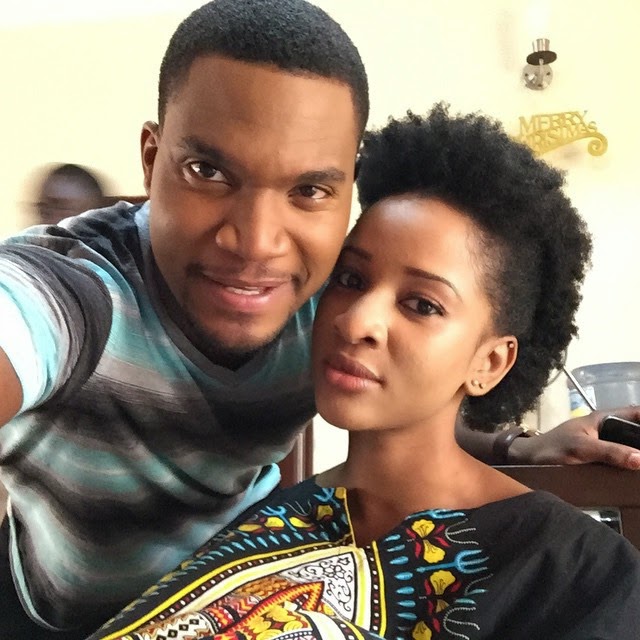 Photo of Kunle Remi and Adesua Etomi