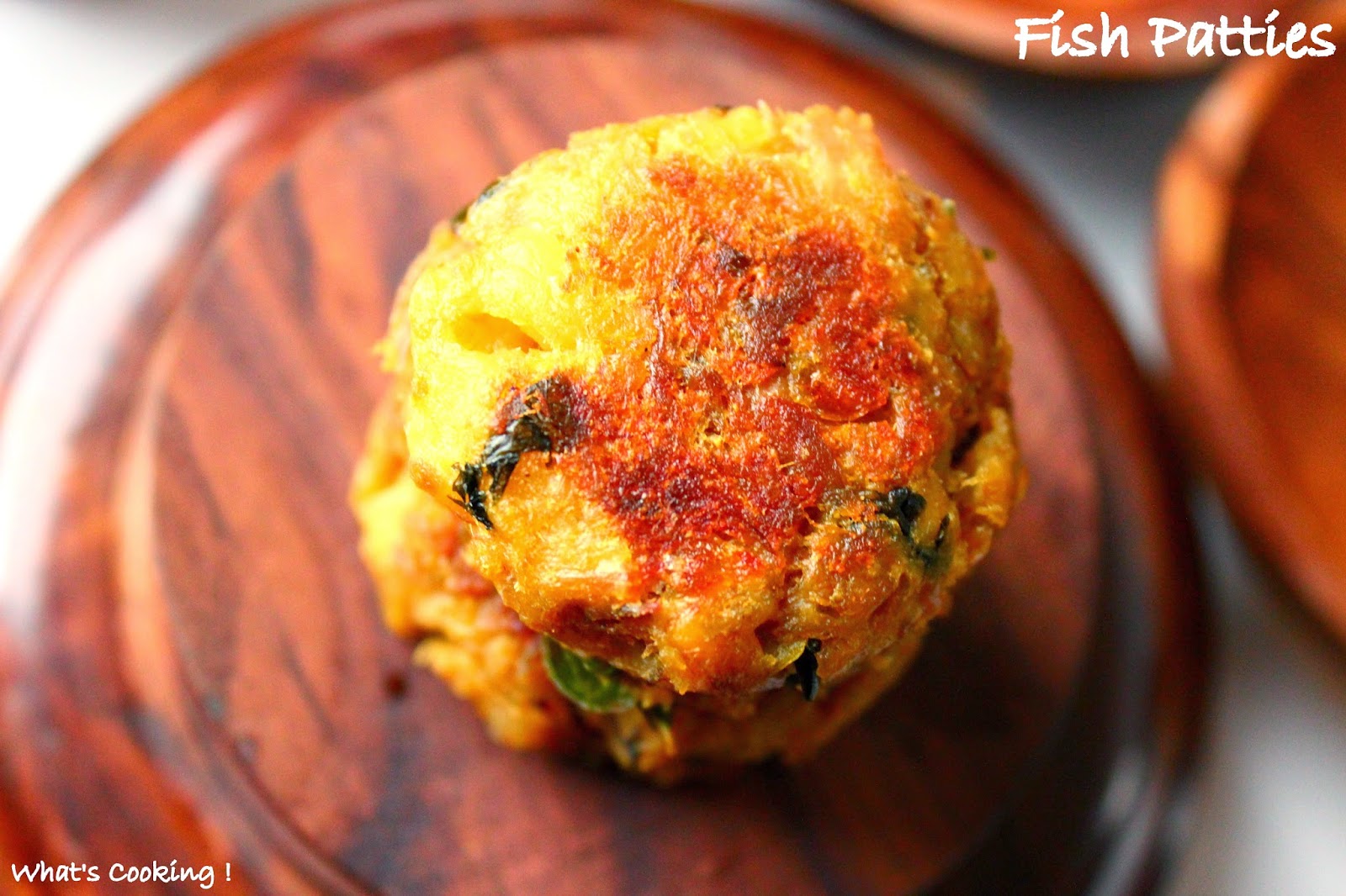 The Noisy Kitchen : Fish Patties - Meen Vadai