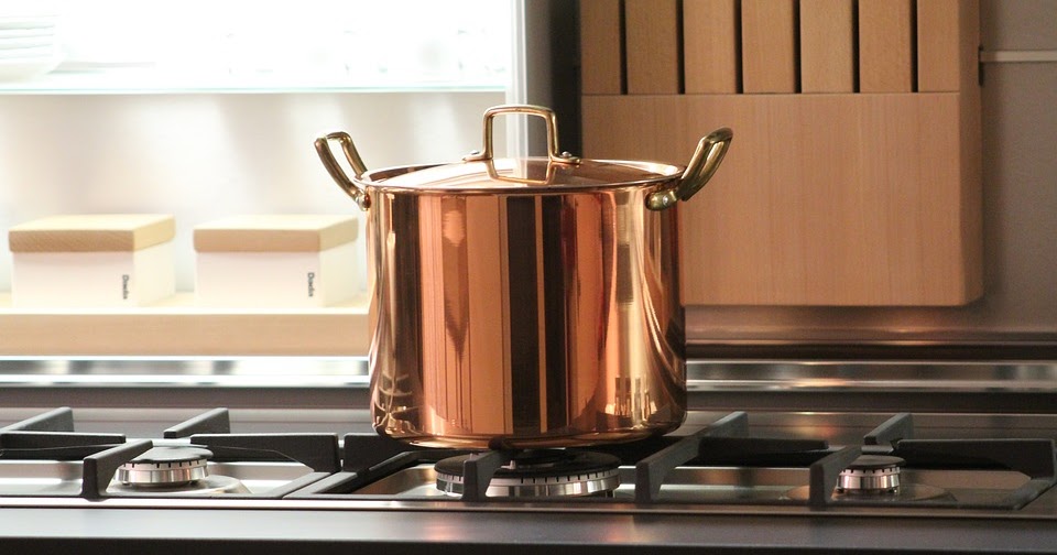 O latão utilizado na cozinha