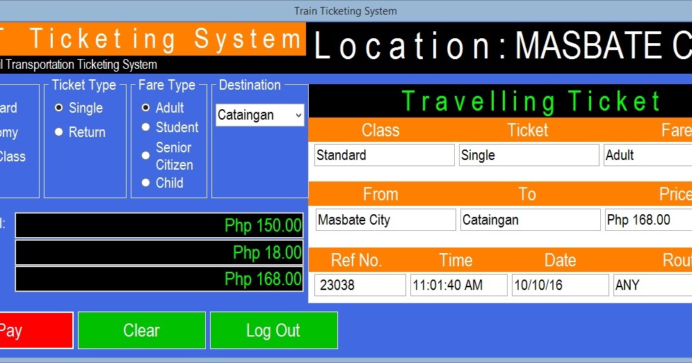 Simple Ticketing System (MRT) - code4dev
