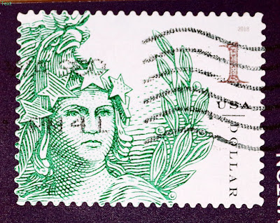 Mail Adventures: Sunday Stamps | USA 2018 Monochromes