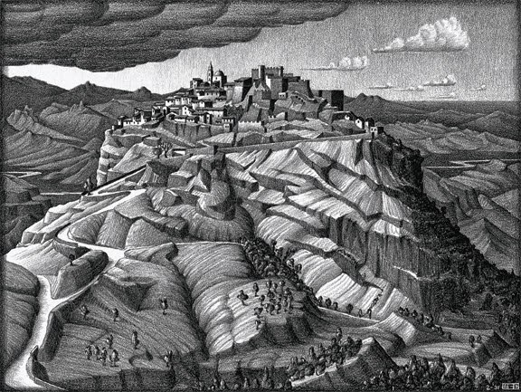 bensozia: M.C. Escher: Landscapes