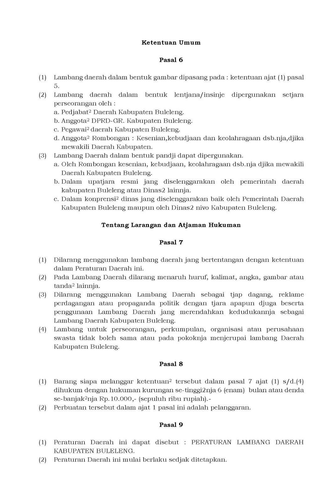 MAKNA-ARTI LOGO-LAMBANG DAERAH KABUPATEN BULELENG
