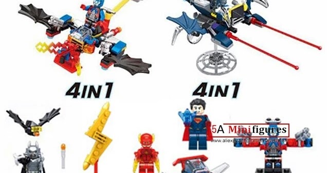 mainan lego, lego kw murah, banyak macam, jakarta : Super Heroes 4in1 ...