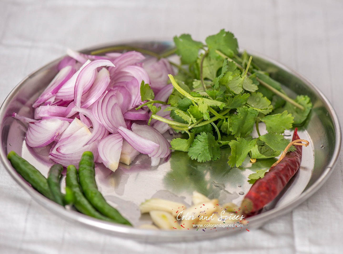 Color and Spices: Red lentil with Bengali five spice...