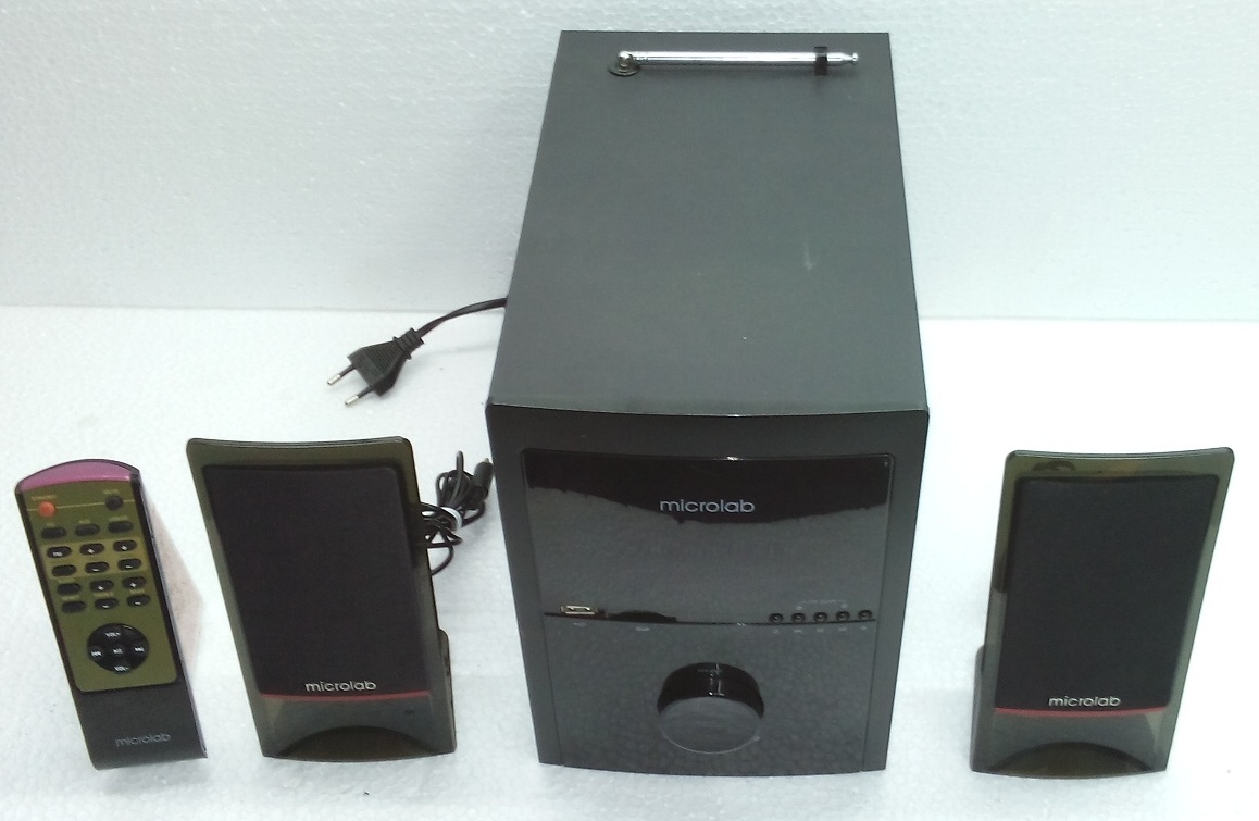 BARANG BARANG ELEKTRIK TERPAKAI DAN RARE: SOLD OUT!! - SPEAKER DAN SUBWOOFER MICROLAB MODEL M-700U