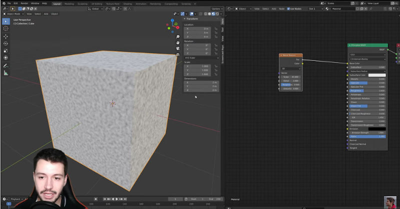Textures procedurales dans Blender | blender4d