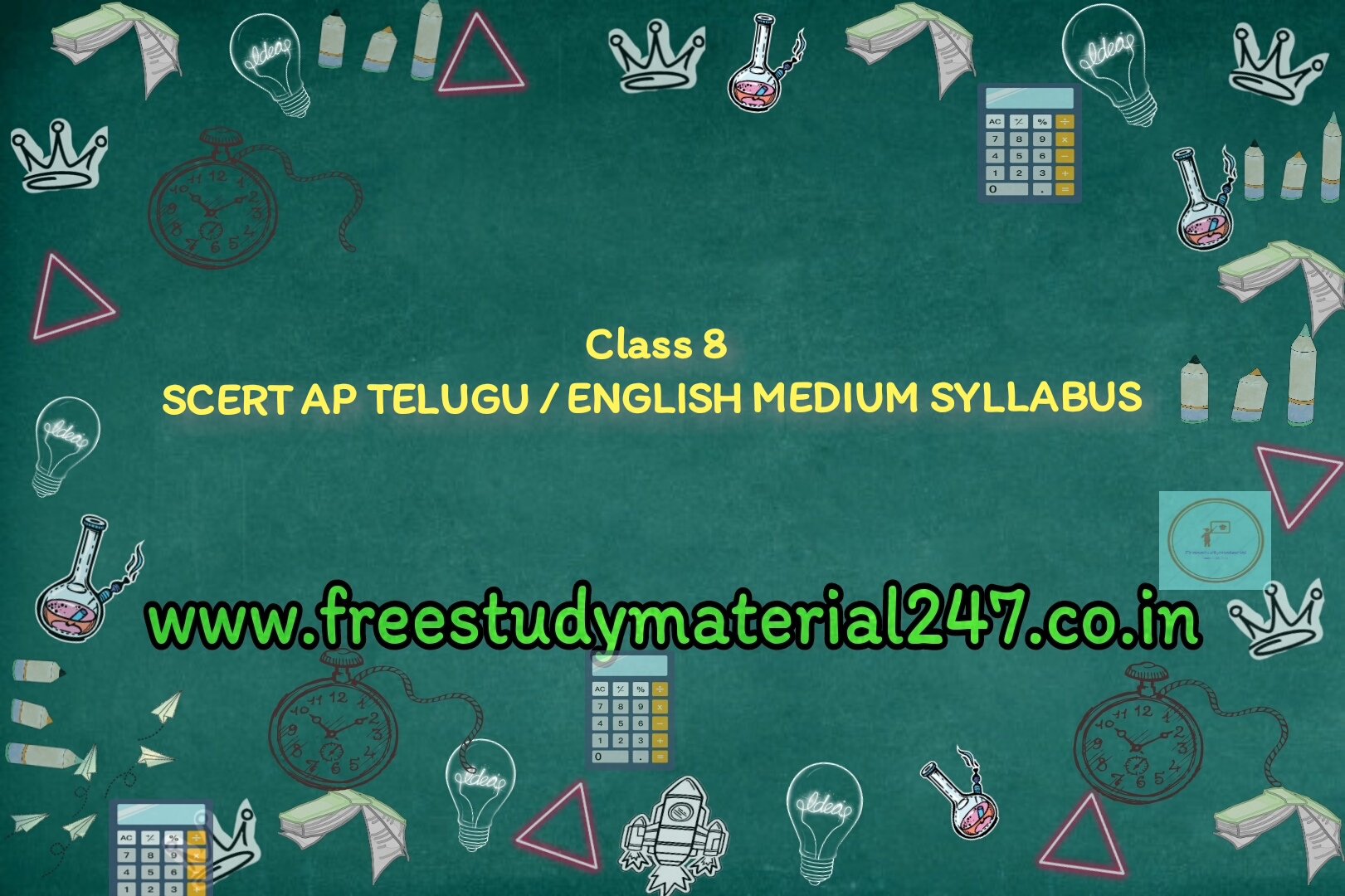 AP/Telangana 8th Class Text Books All Subjects EM/TM