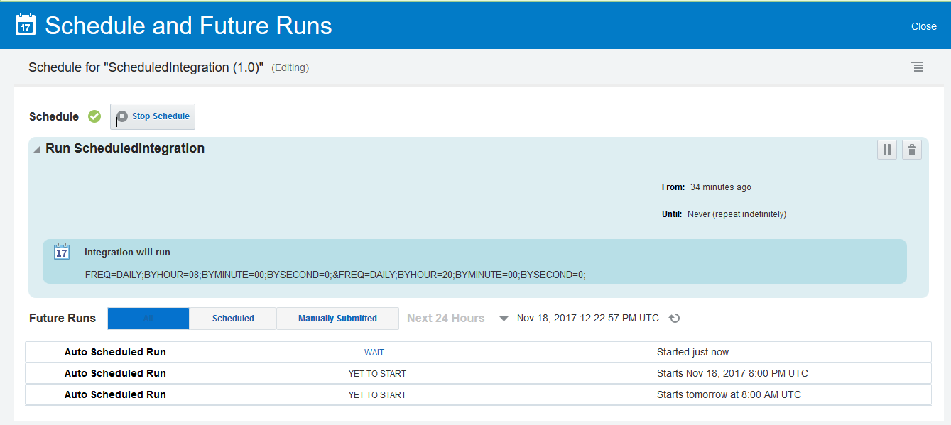 Scheduled Integration in Oracle Integration Cloud Service - TechSupper