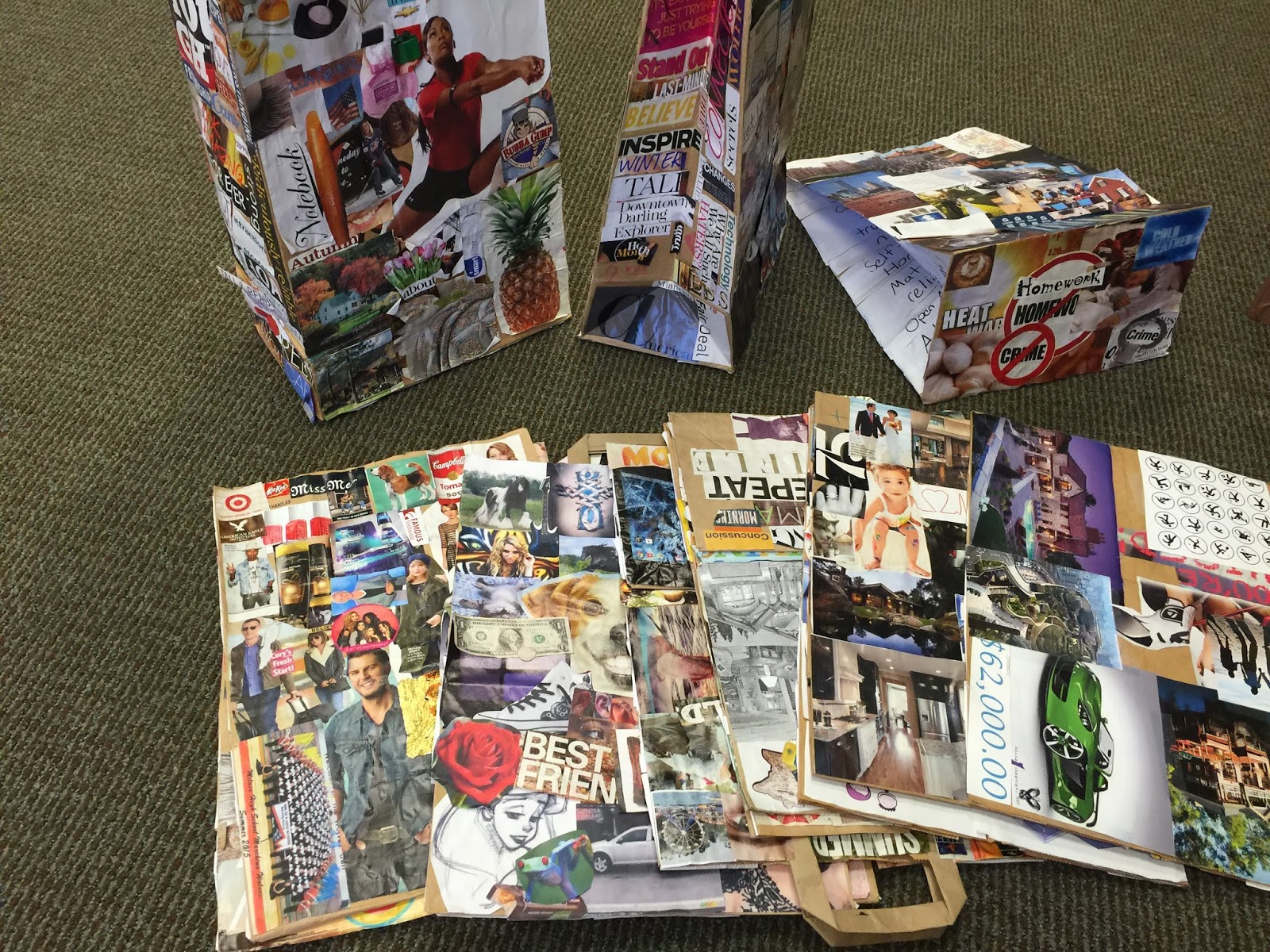 The Life Collage "Bag Project"