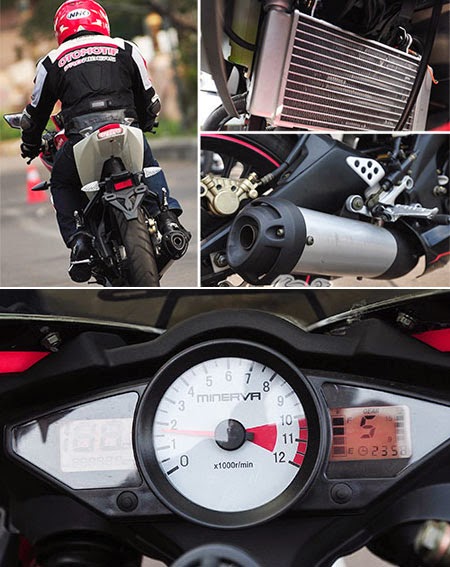 Test Ride Minerva RX-150 & Posisi Berkendara | Spek Motor