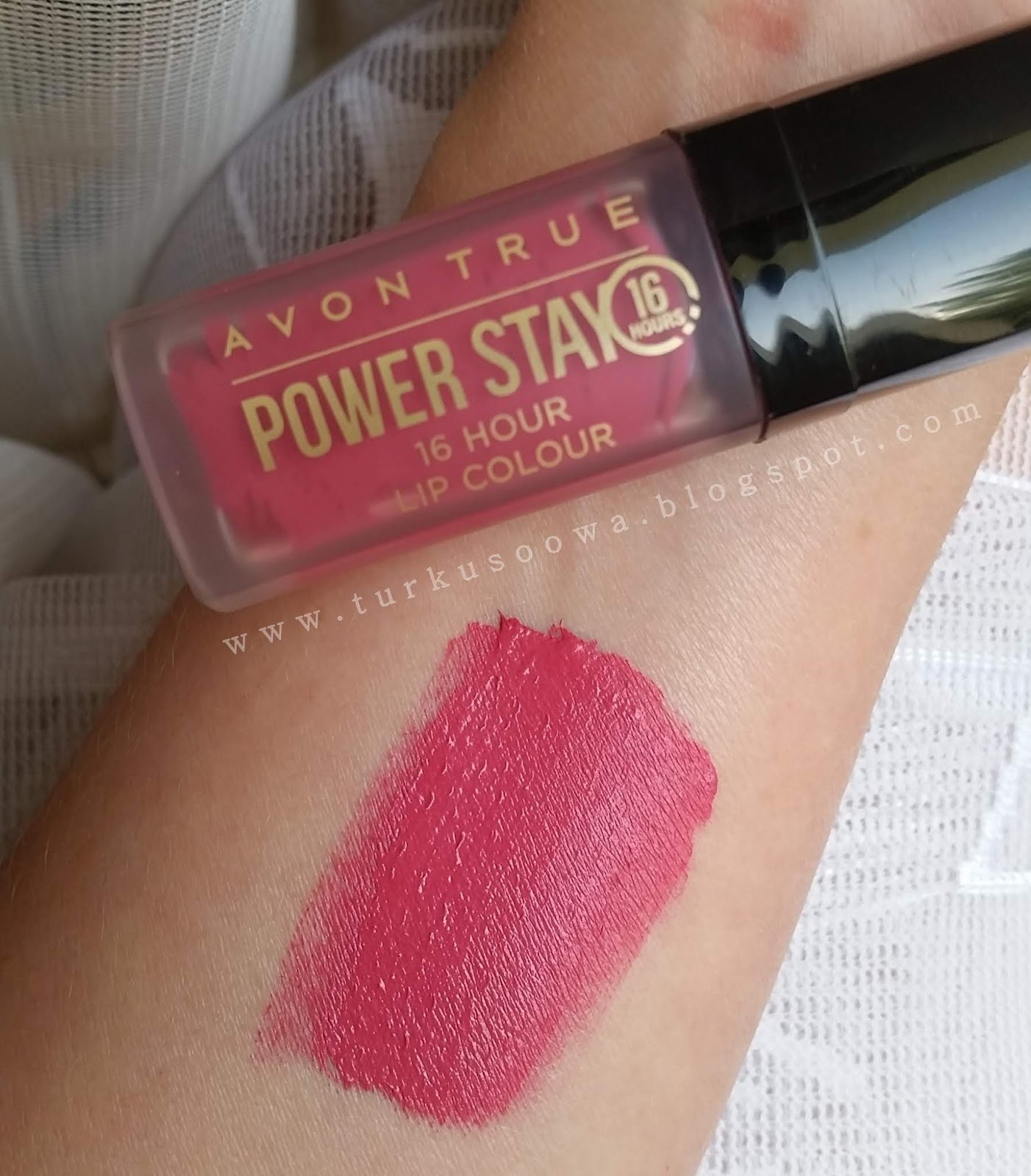 Turkusoowa Beauty Blog: Avon Power Stay 16 godzin Matowa szminka w ...