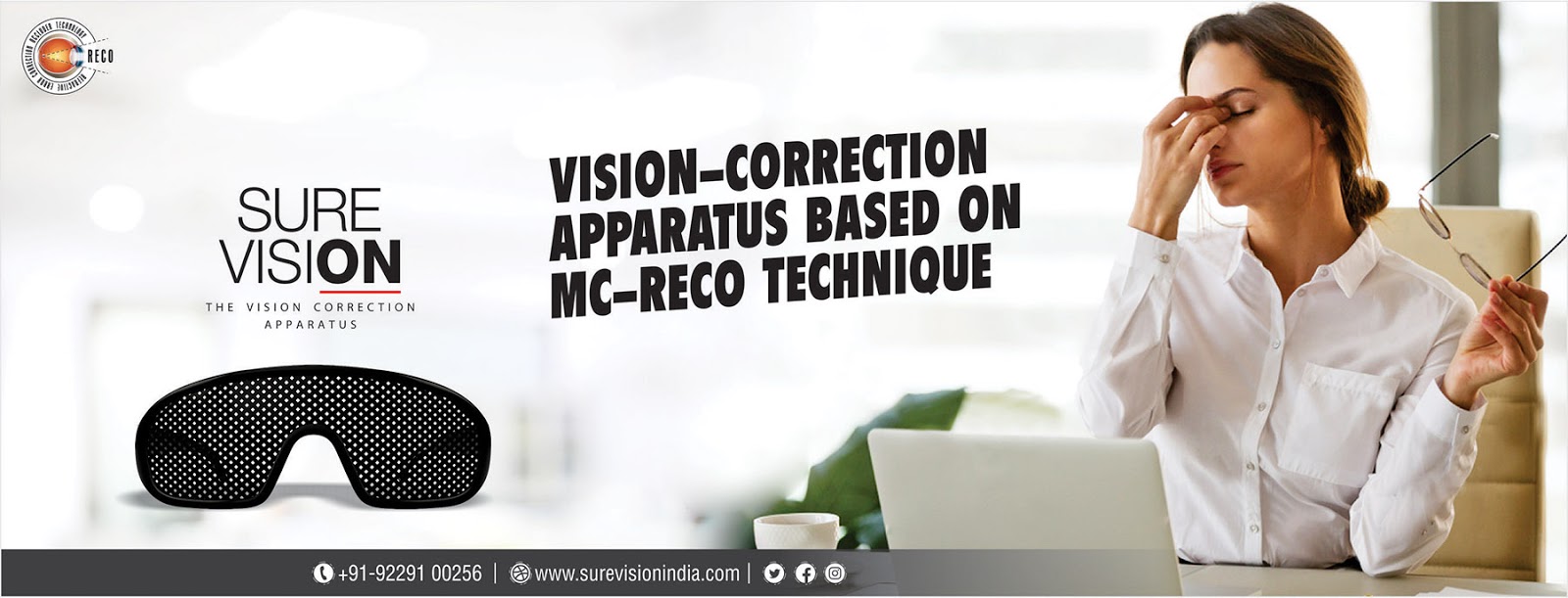 Sure Vision Best Pinhole Glasses For Eye Correction