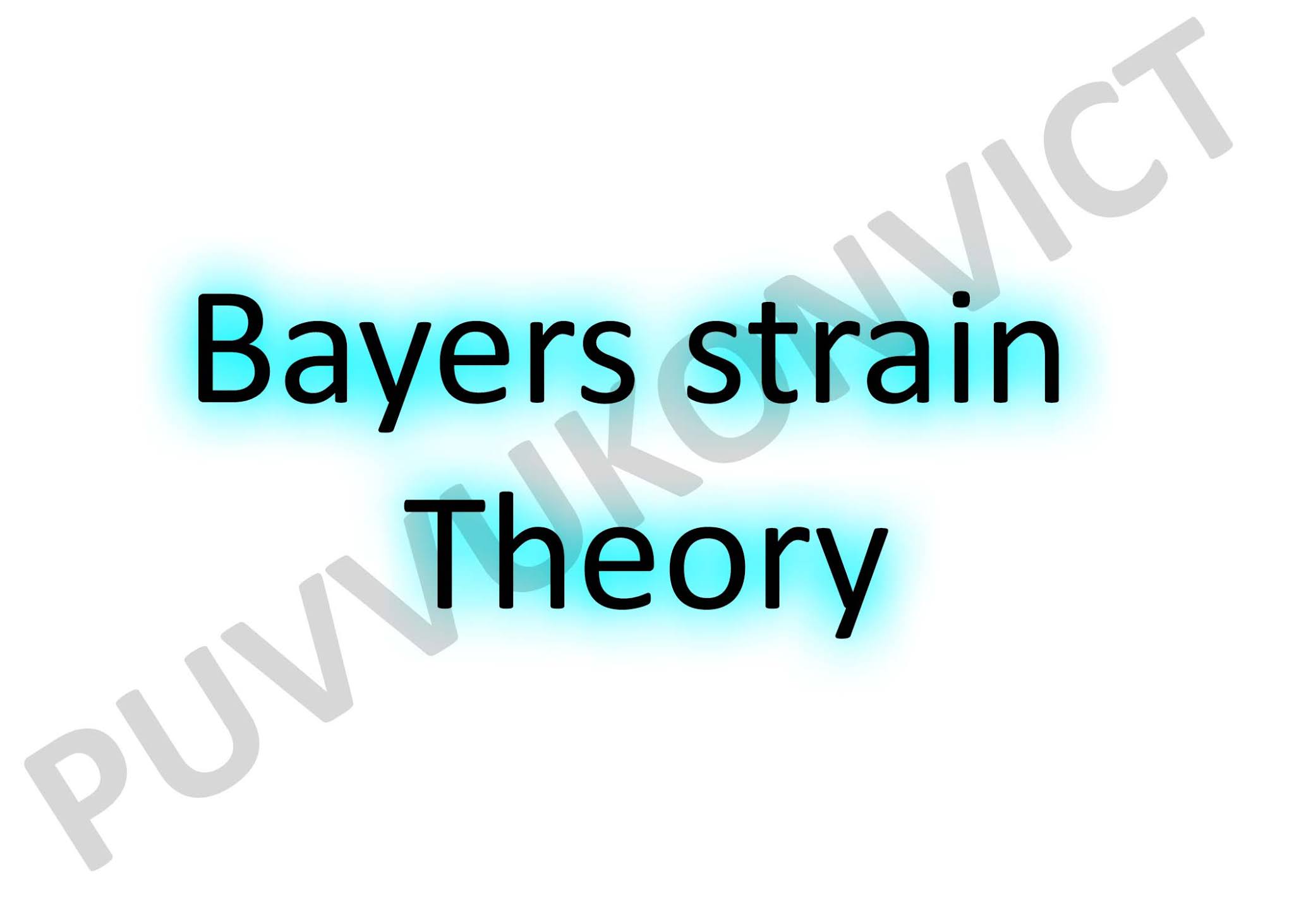 Bayer's strain theory, Various angle bonds and angle strains - Organic ...