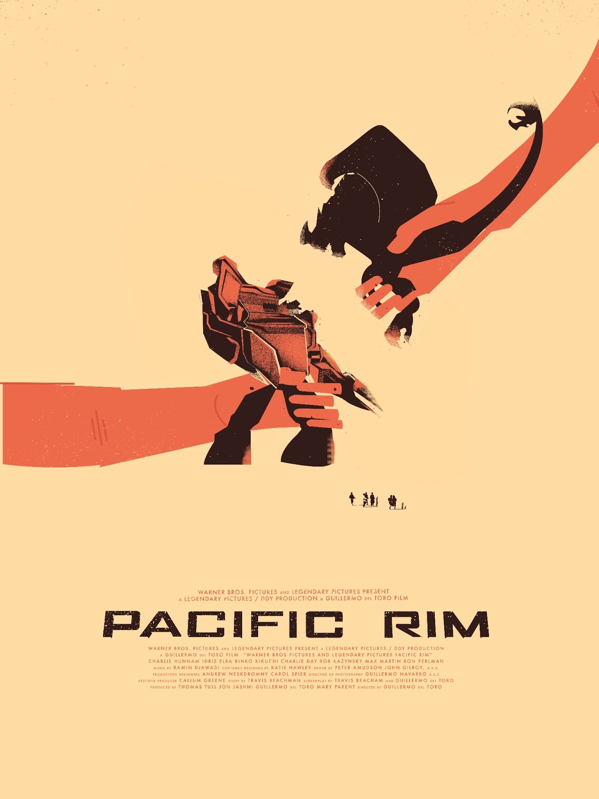 The Geeky Nerfherder: Movie Poster Art: 'Pacific Rim' (2013)