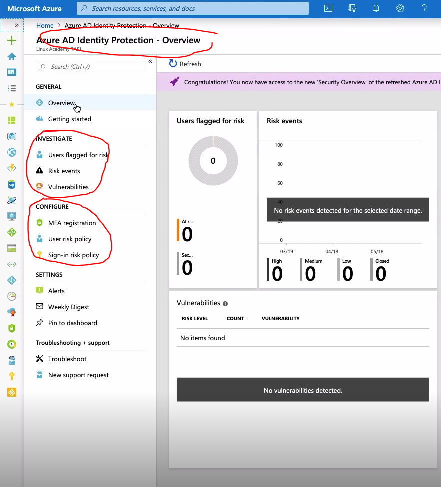 Pachehra: Azure AD Identity Protection - Go through