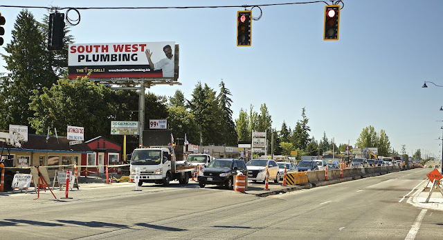 Shoreline Area News: Aurora bypass lane provides access to businesses ...