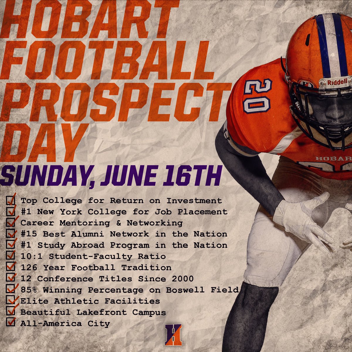 Comin Atcha - Hobart College Football Weekly: Prospect Day A Big ...