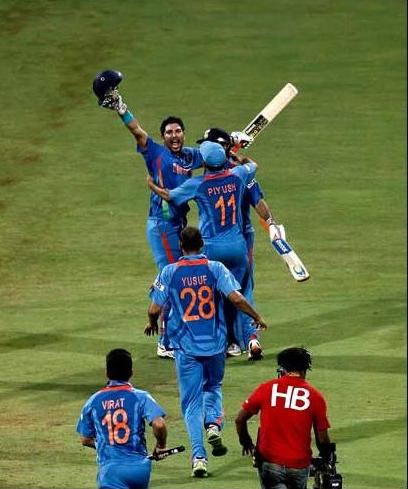 SP: India wins World cup...!!!