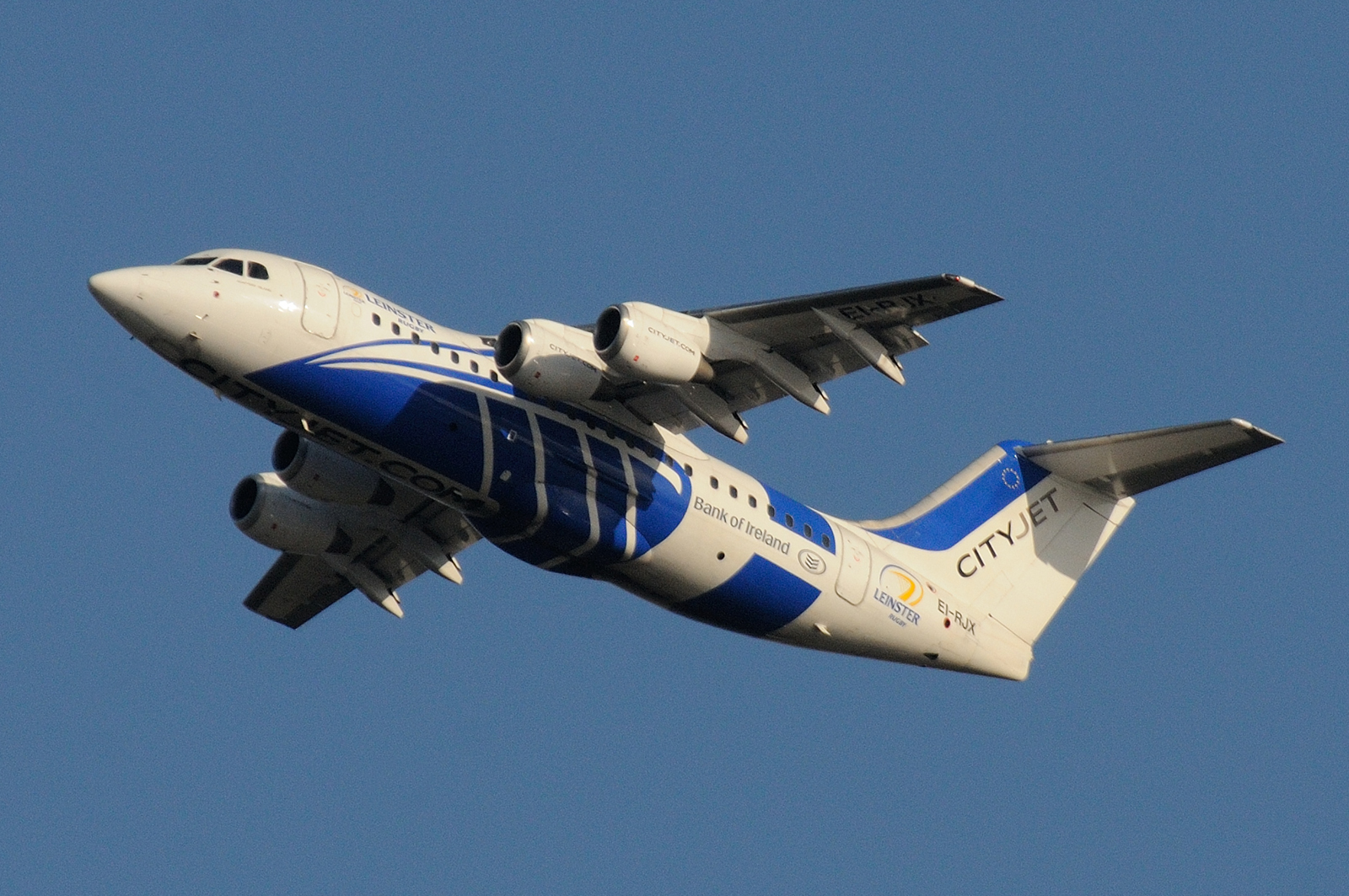 Photo spotter: EI-RJX Avro 146-RJ85 CityJet 5 March 2016