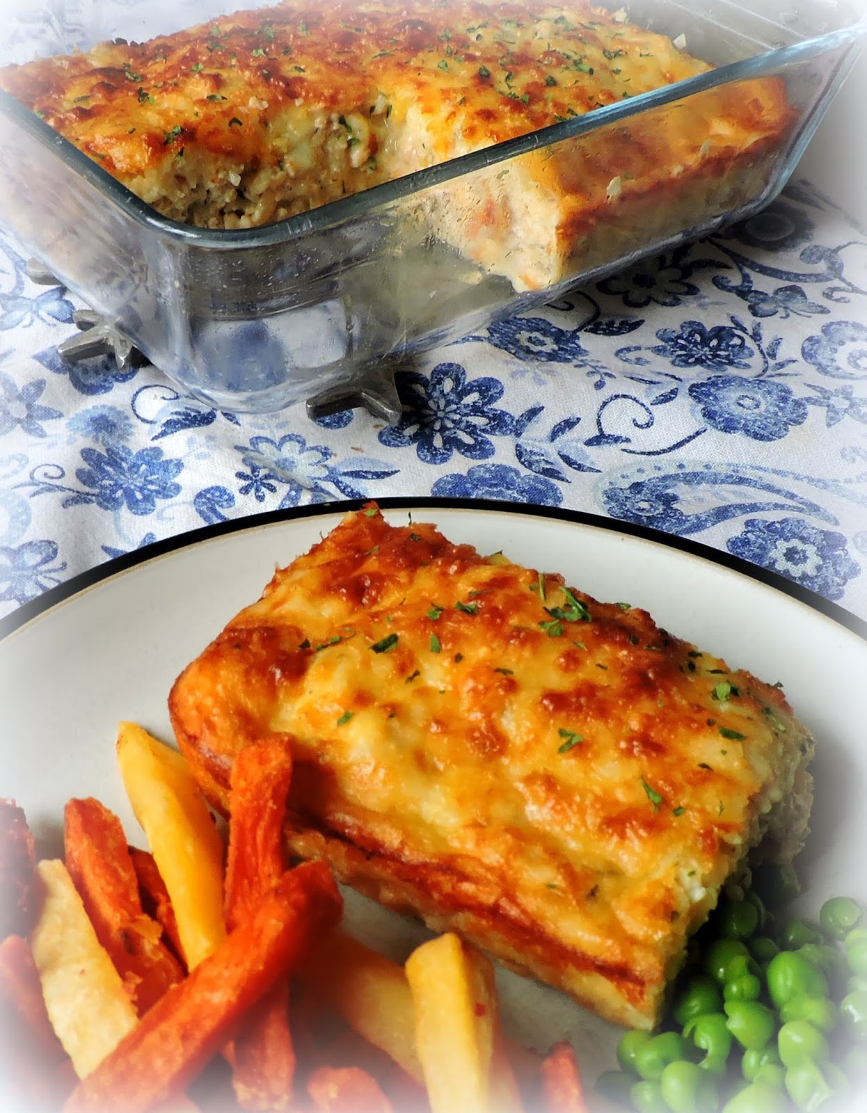 Cheesy Turkey Burger Bake | The English Kitchen