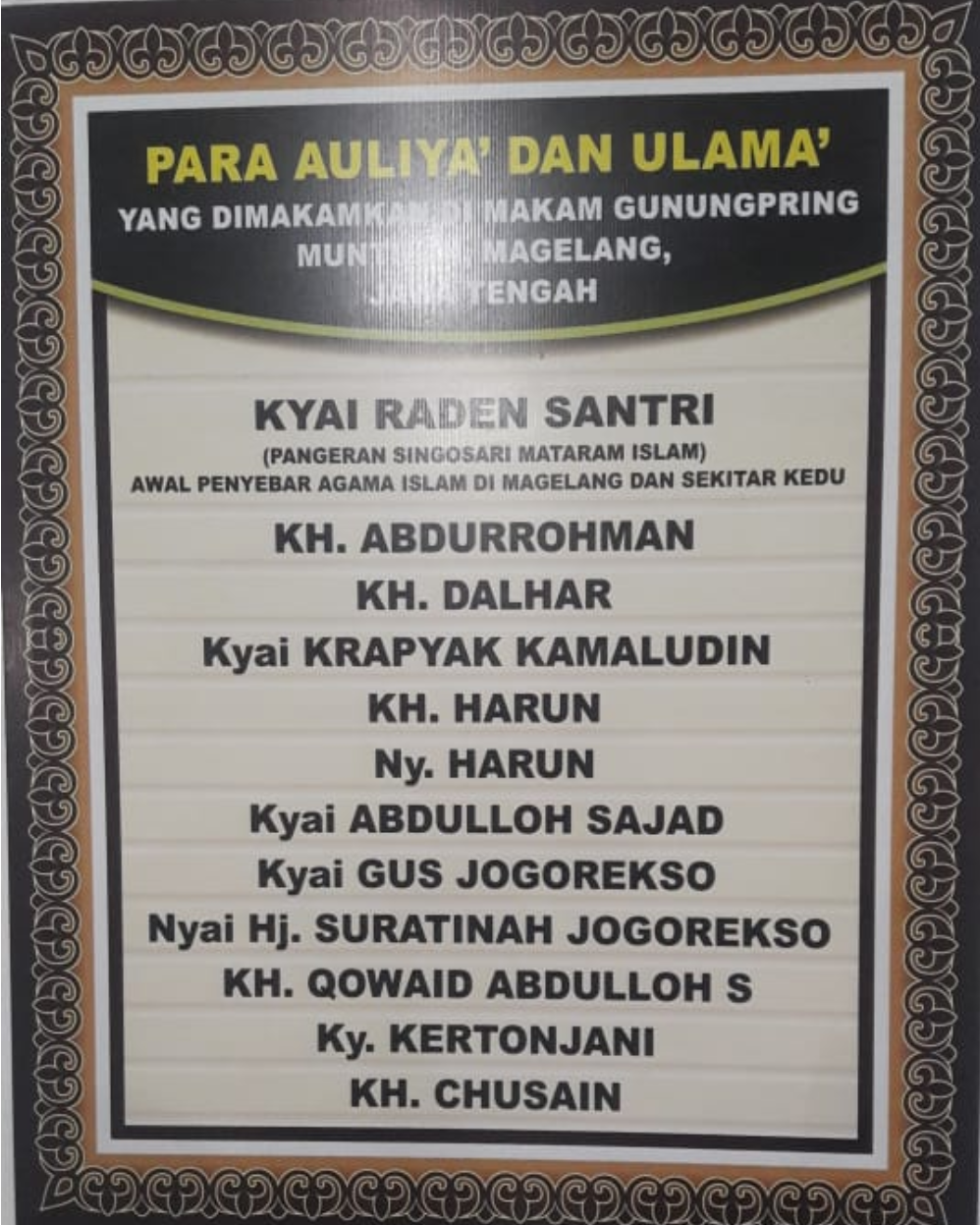 Komplek Makam Gunung Pring, Magelang - Jawa Tengah