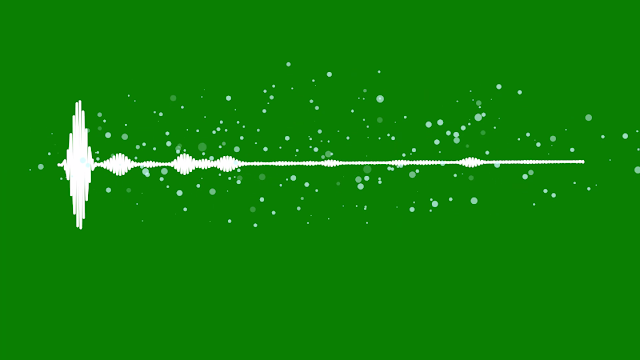 New green screen line audio spectrum Video footage | Top green screen ...