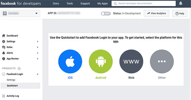Penjelasan dan Cara Membuat FB App ID - Gubuk Pintar