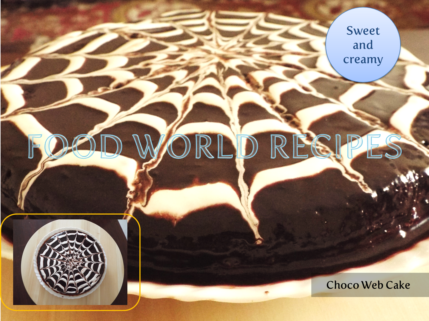 Choco Web Cake