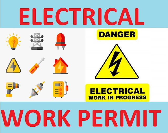 HSE Insider : Electrical Work | Permit To Work (PTW) Template Sample ...