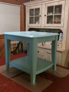 One day at a time.....: End table Redo