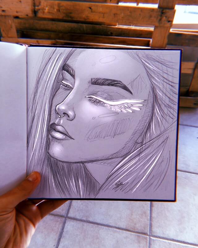 Design Stack: A Blog about Art, Design and Architecture: B&W Drawings ...