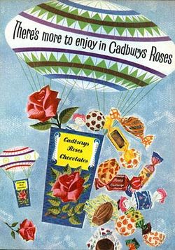 Dying for Chocolate: Cadburys Roses Chocolates: Vintage Ads