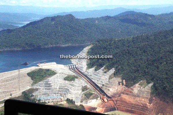 Bakun Dam rock solid