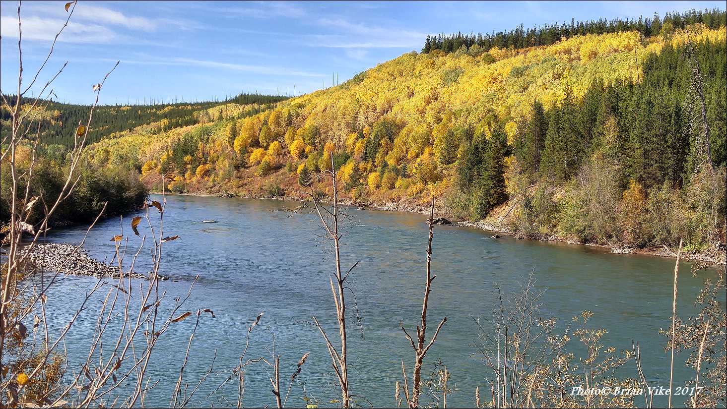 Northern Interior British Columbia: Autumn Strikes The Morice River ...