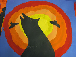 P4 is Out of This World!: Autumn Artwork: Harvest Moon Silhouettes